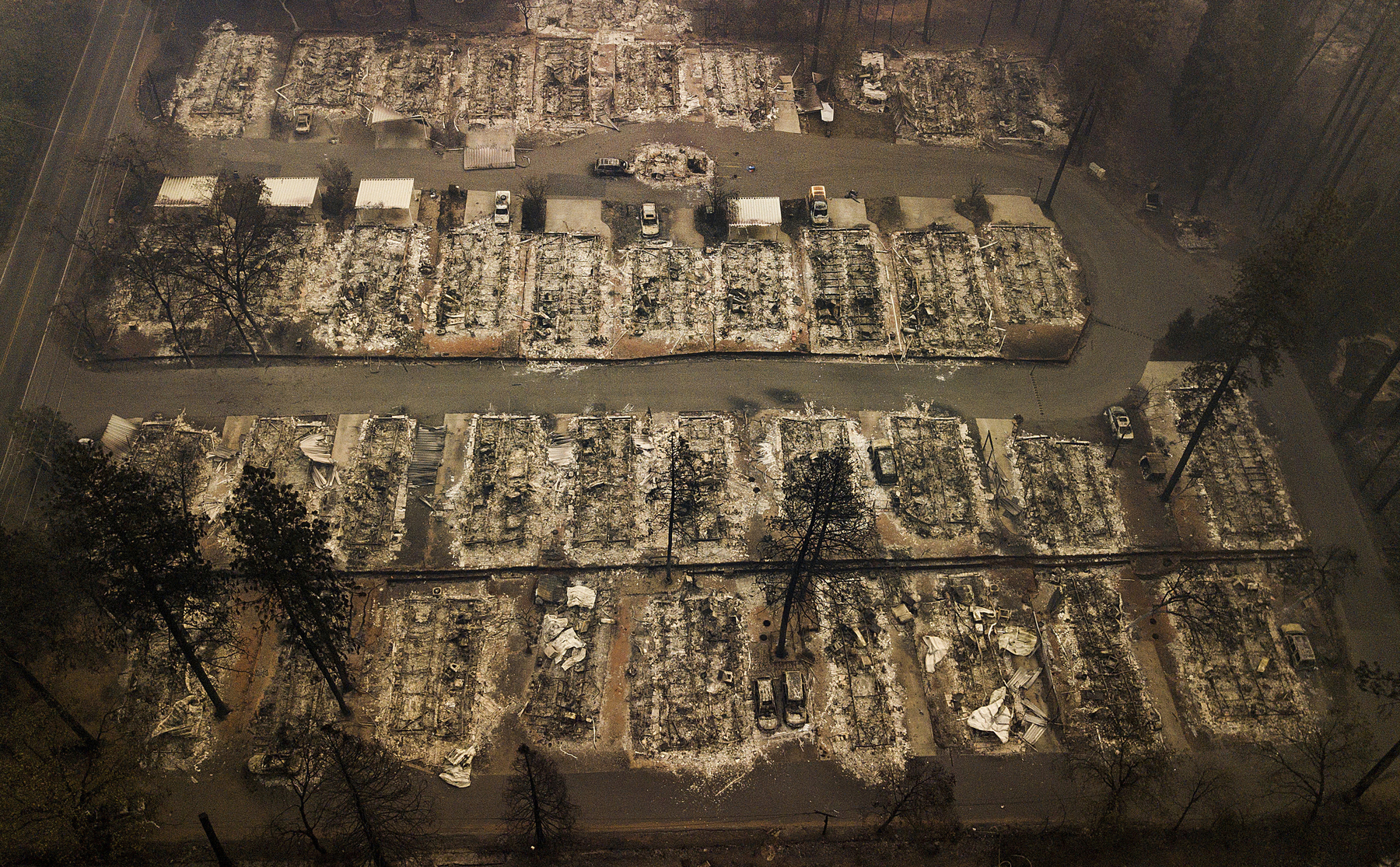 El Incendio Forestal De California En El Que Murieron Decenas De