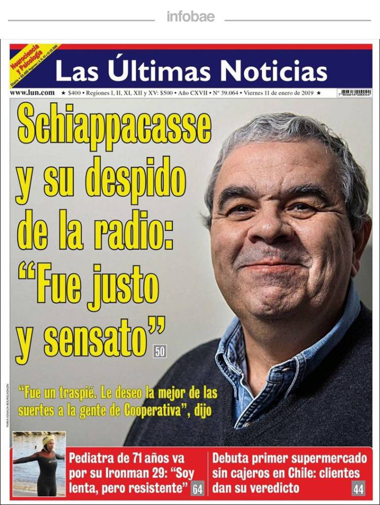 Las Últimas Noticias Chile Viernes 11 De Enero De 2019 Infobae 4961