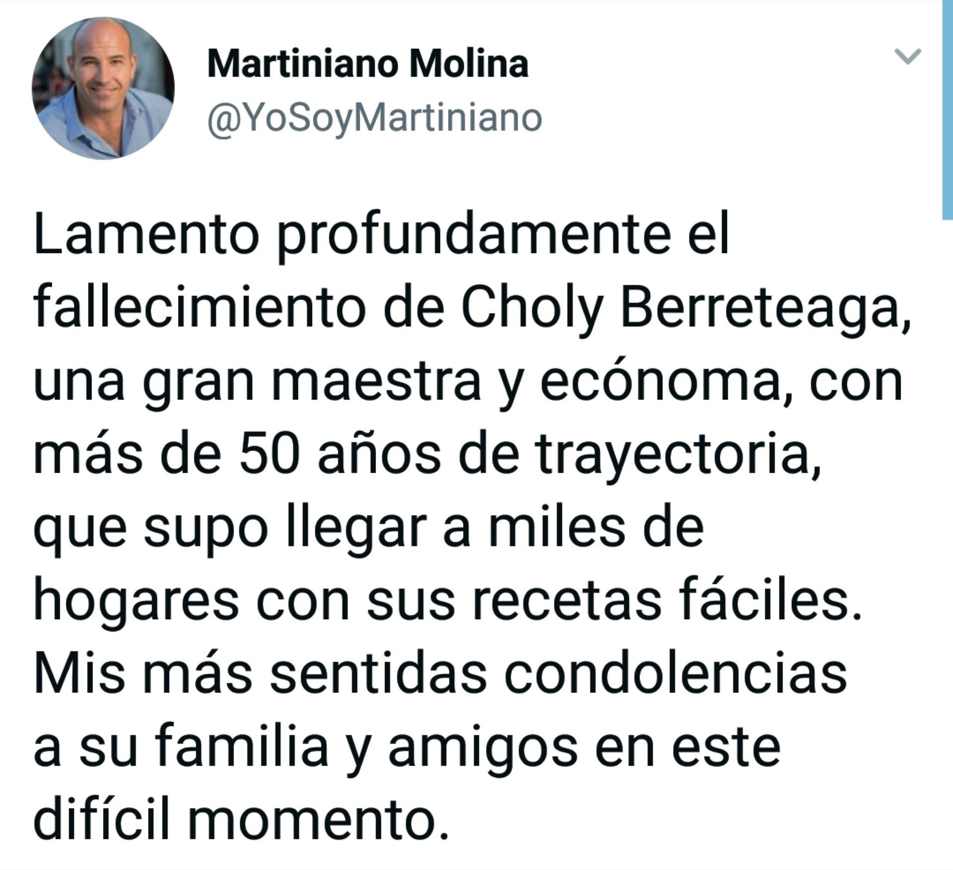 El Legado De Choly Berreteaga Tres De Sus Recetas Icónicas Perfil
