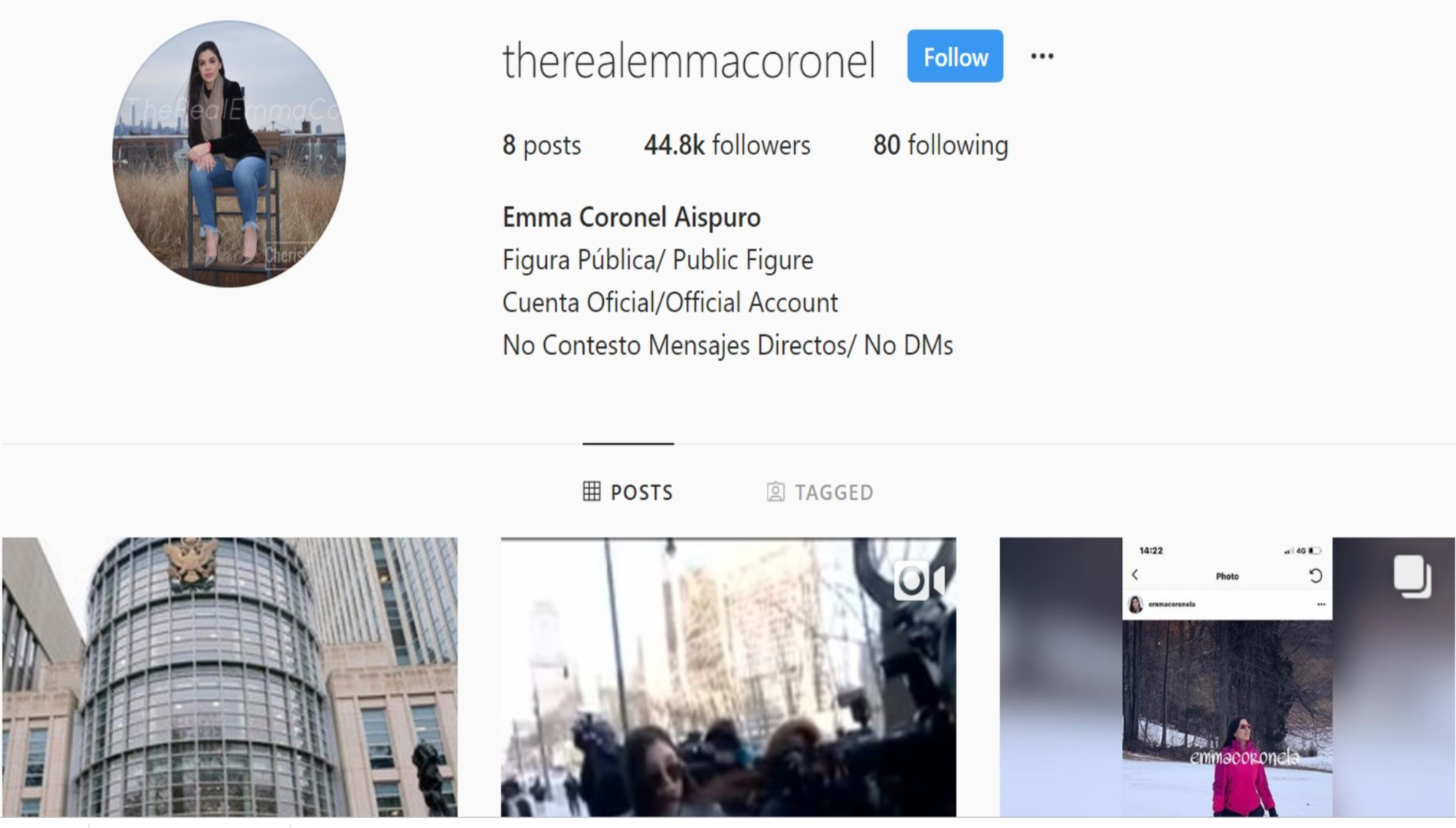 Emma Coronel Aispuro Instagram : Wife Of Accused Drug Cartel Kingpin El ...