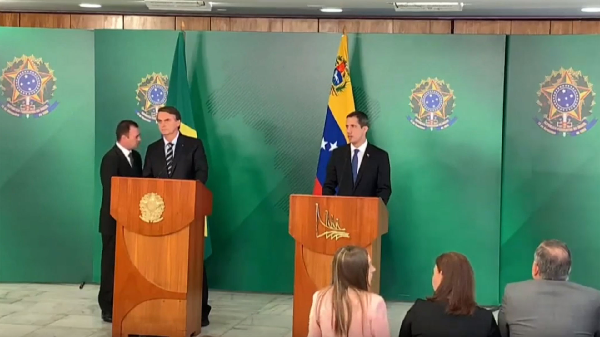 Jair Bolsonaro Recibió A Juan Guaidó En Brasilia “la Demagogia Barata