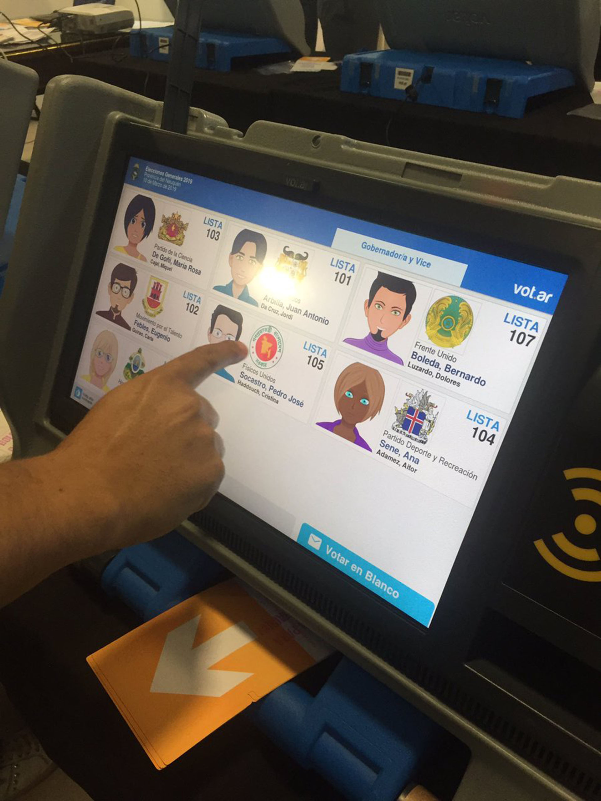 La Boleta única Electrónica Se Usará Por Primera Vez En Toda La 1388