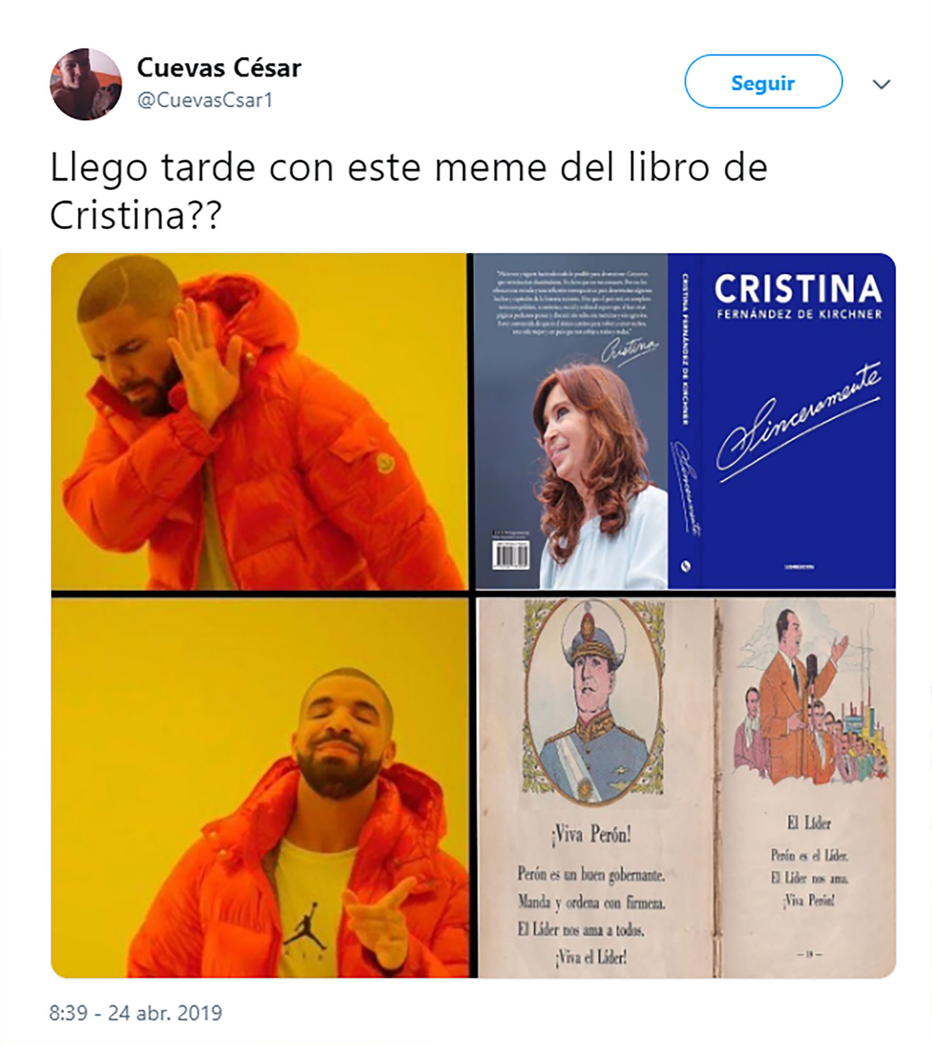 Discurso De Cristina Memes