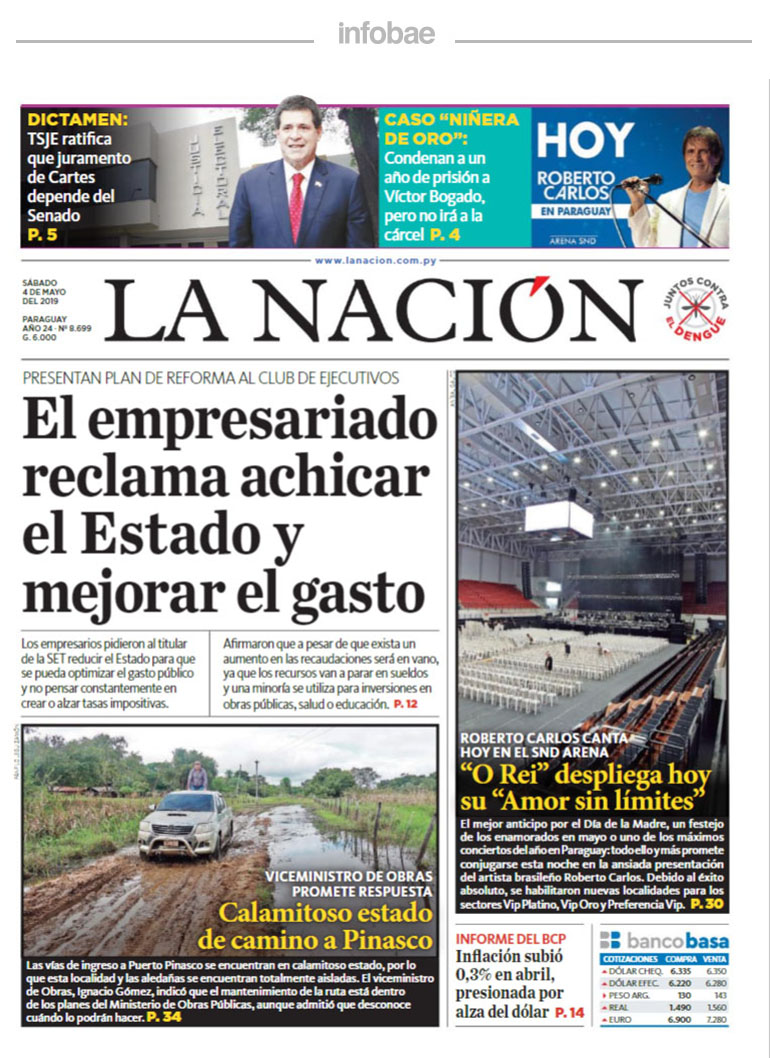 La Nación Argentina 4 De Mayo De 2019 Infobae