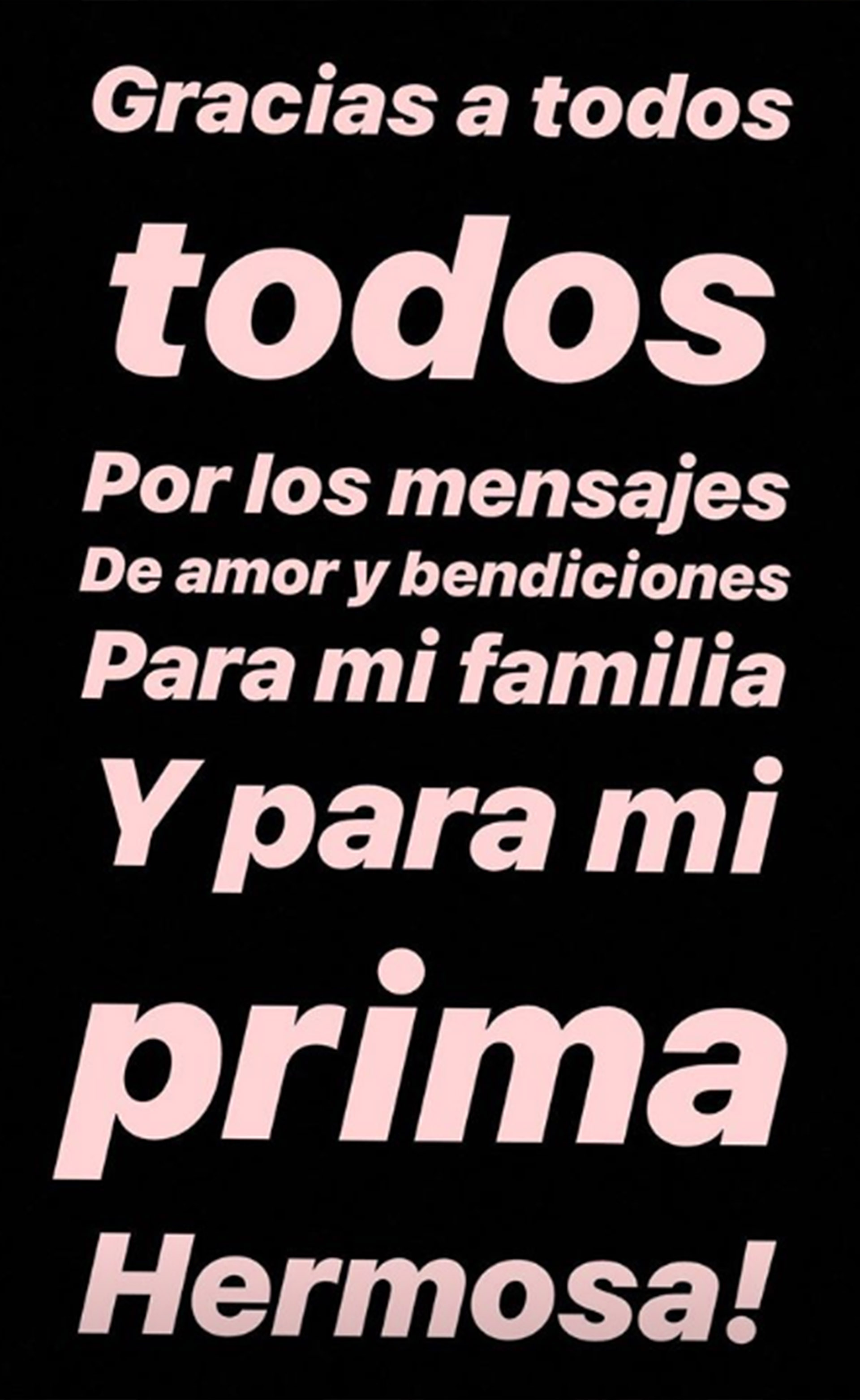 El Mensaje De Lali Espósito Por La Muerte De Su Prima Virginia Riera