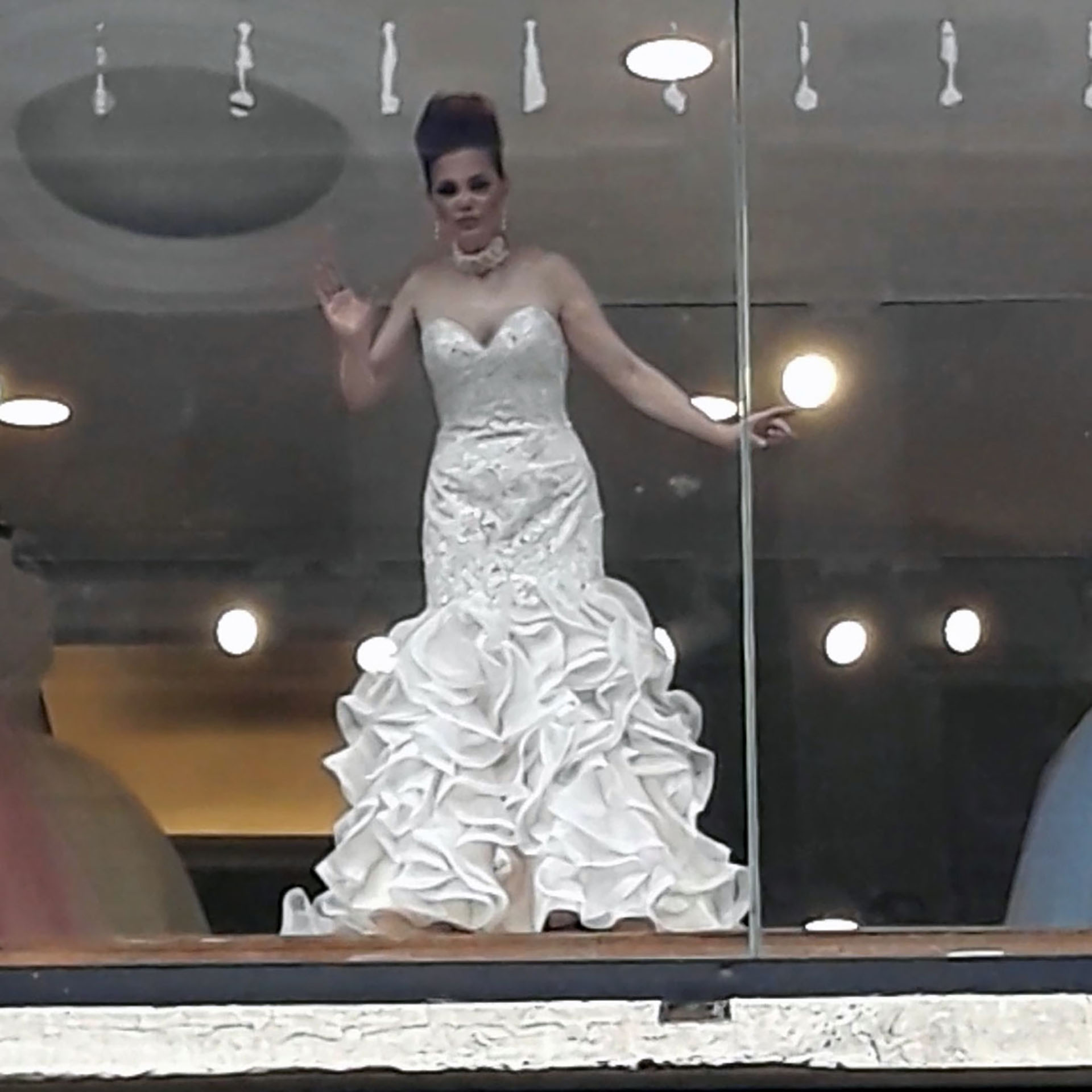 Carmen Campuzano Se Transformó En Un Maniquí Viviente En La Cdmx