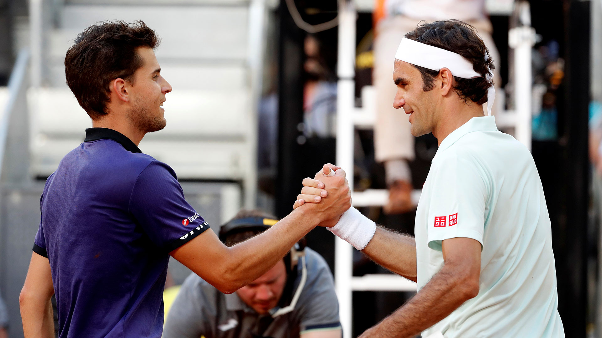 Federer Tuvo Dos Match Points No Los Aprovechó Y Cayó Ante Thiem En Los Cuartos De Final Del