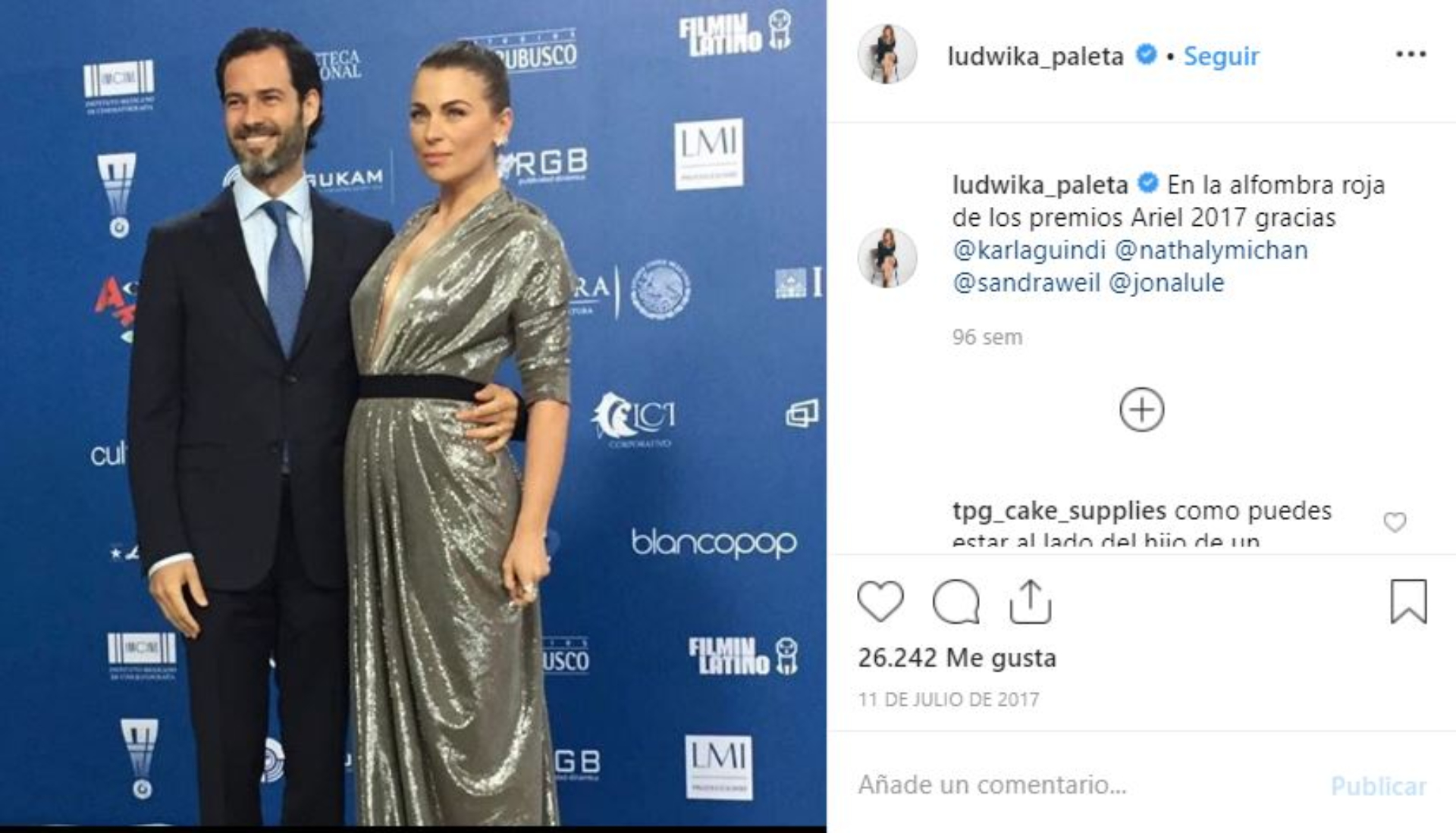 La Ausencia De Emiliano Salinas En El Instagram De Su Esposa Ludwika