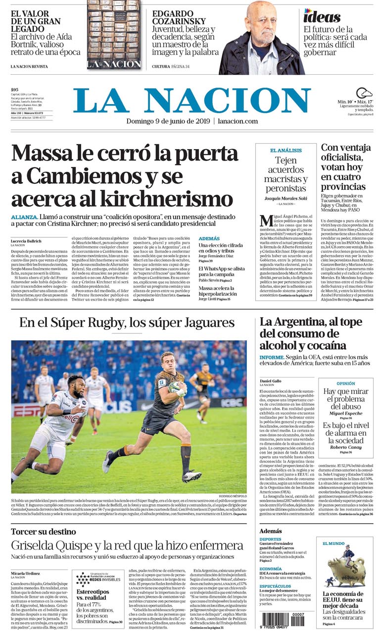 La Nacion Argentina 9 De Junio De 2019 Infobae