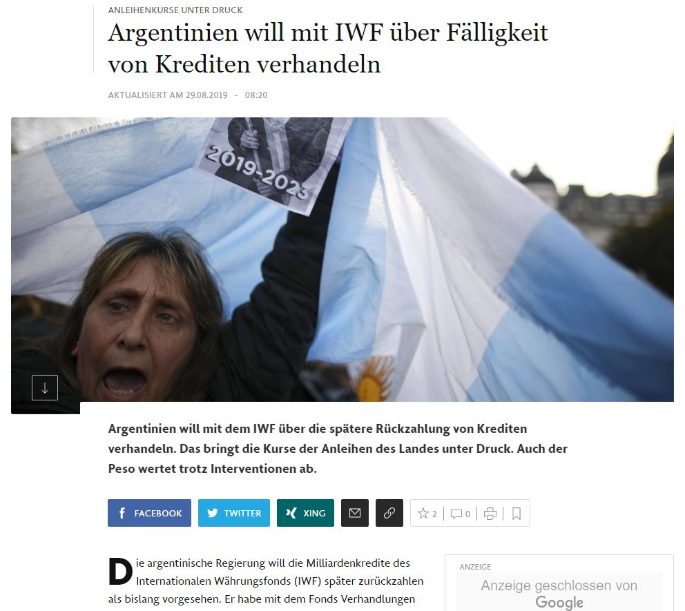 Cómo Reflejaron Los Medios Internacionales El Anuncio Argentino De 0526