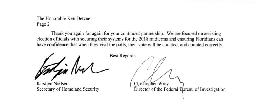 Feds: No ‘new or ongoing compromises’ of Florida voting systems