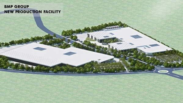 Design project for BMP Group new production facility in United States ...