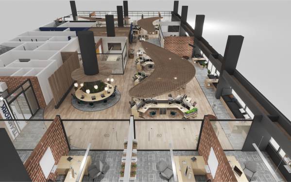 Design project for Design 10,000 sq feet Office in Miami in United ...