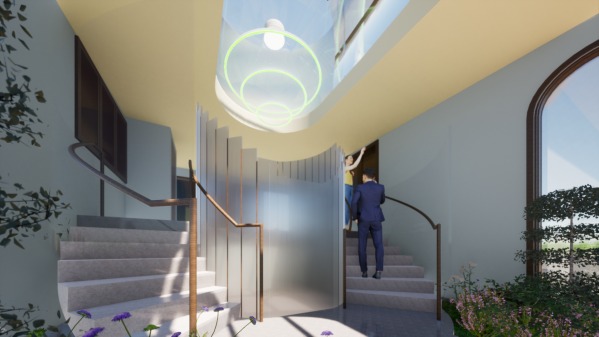 Design project for Design of an Enclosed Atrium that Serves as a Foyer ...
