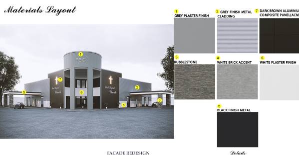 Design project for New Church Building Design in United States | Arcbazar