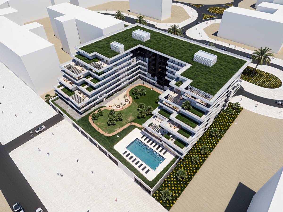 Design project for g+7 building in Dubai in United Arab Emirates | Arcbazar