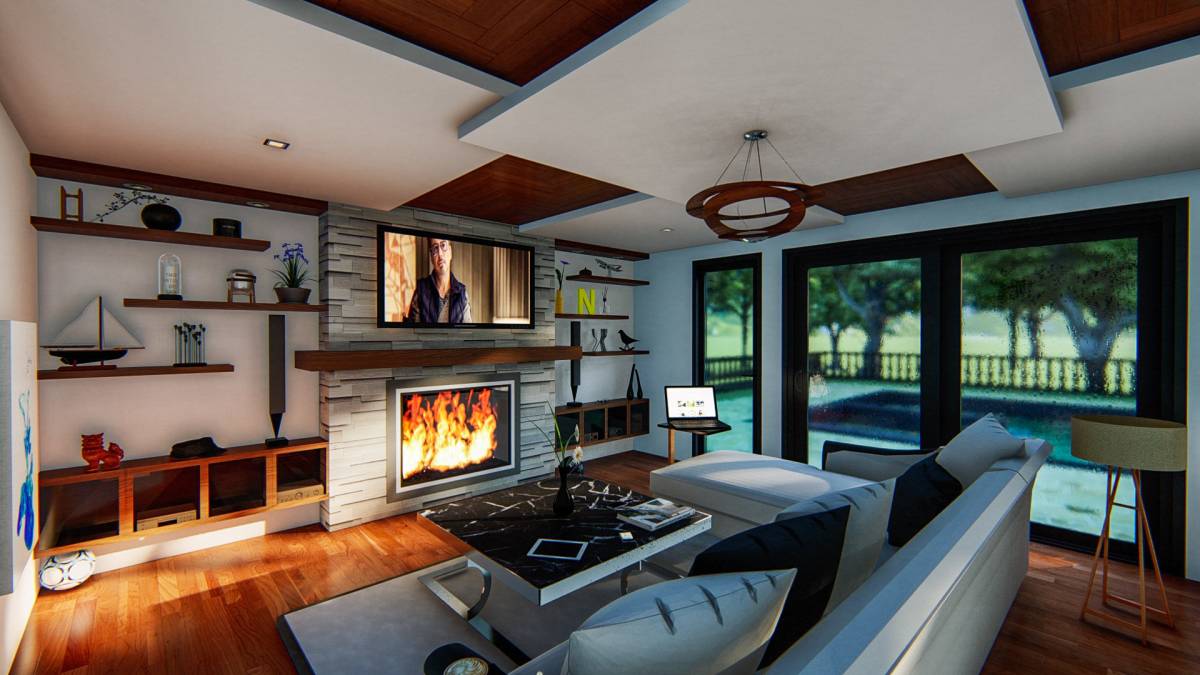 Design project for Family Room Redesign in United States | Arcbazar