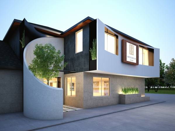 Design project for Office Building Exterior Remodel in United States ...