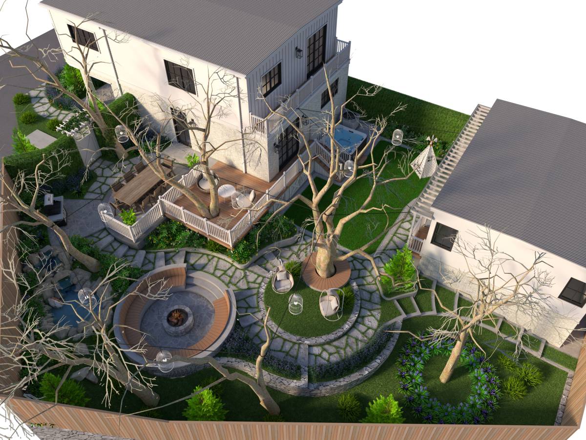 Design project for Design a magical outdoor living space for our young ...