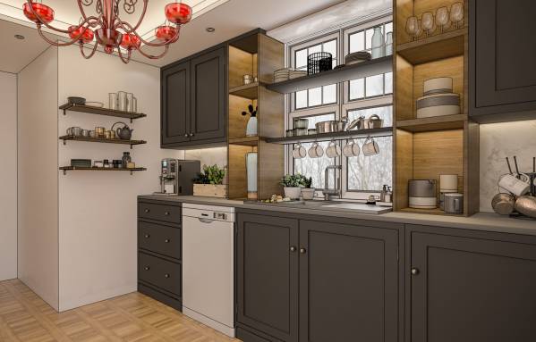 Design project for 1973 Kitchen Renovation in United States | Arcbazar