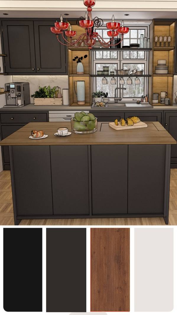 Design project for 1973 Kitchen Renovation in United States | Arcbazar