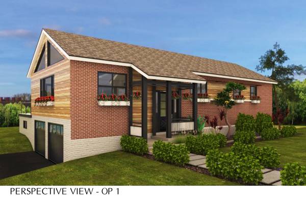 Design project for Raised ranch design idea in upstate NY in United ...