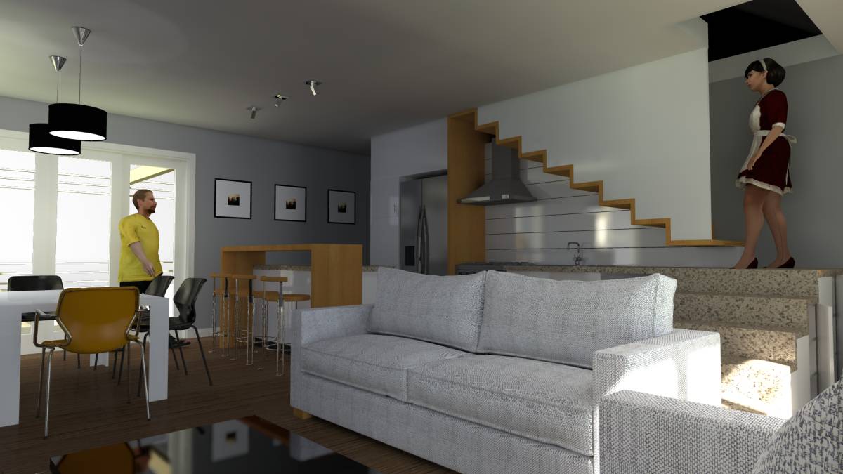 Design project for 1st Floor Cape Cod Open Concept in United States ...