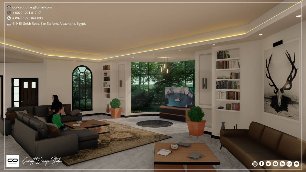 Design project for Main Hall in Saudi Arabia | Arcbazar