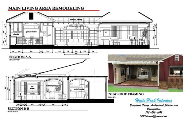 Design project for Main living area remodeling in United States | Arcbazar