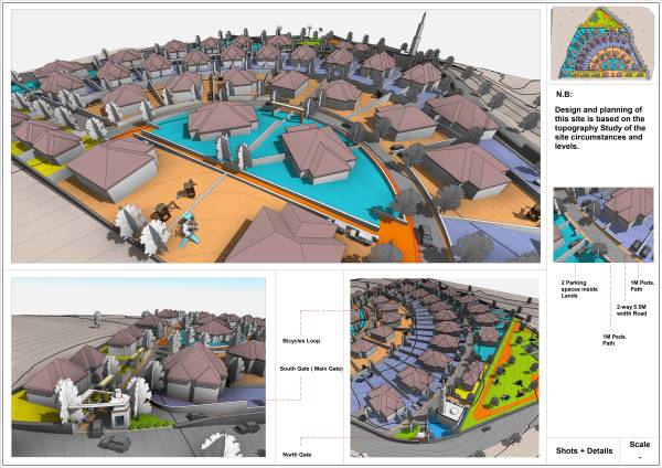 Design project for Simple Layout Design for a Gated Housing Community ...