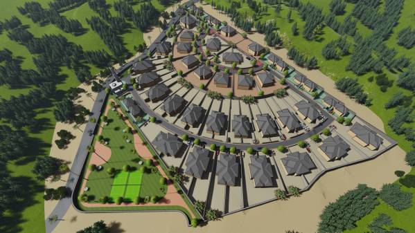Design project for Simple Layout Design for a Gated Housing Community ...