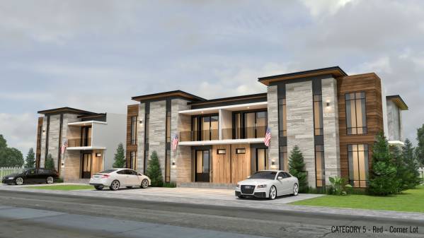 Design project for Design 5 types of units for a subdivision in United ...