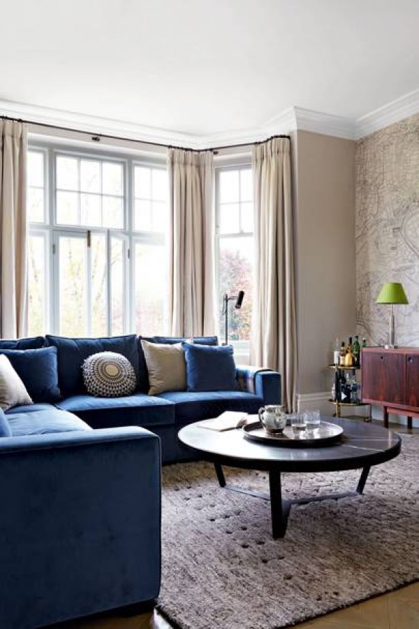 Design project for Living room with kitchen interior design in Estonia ...