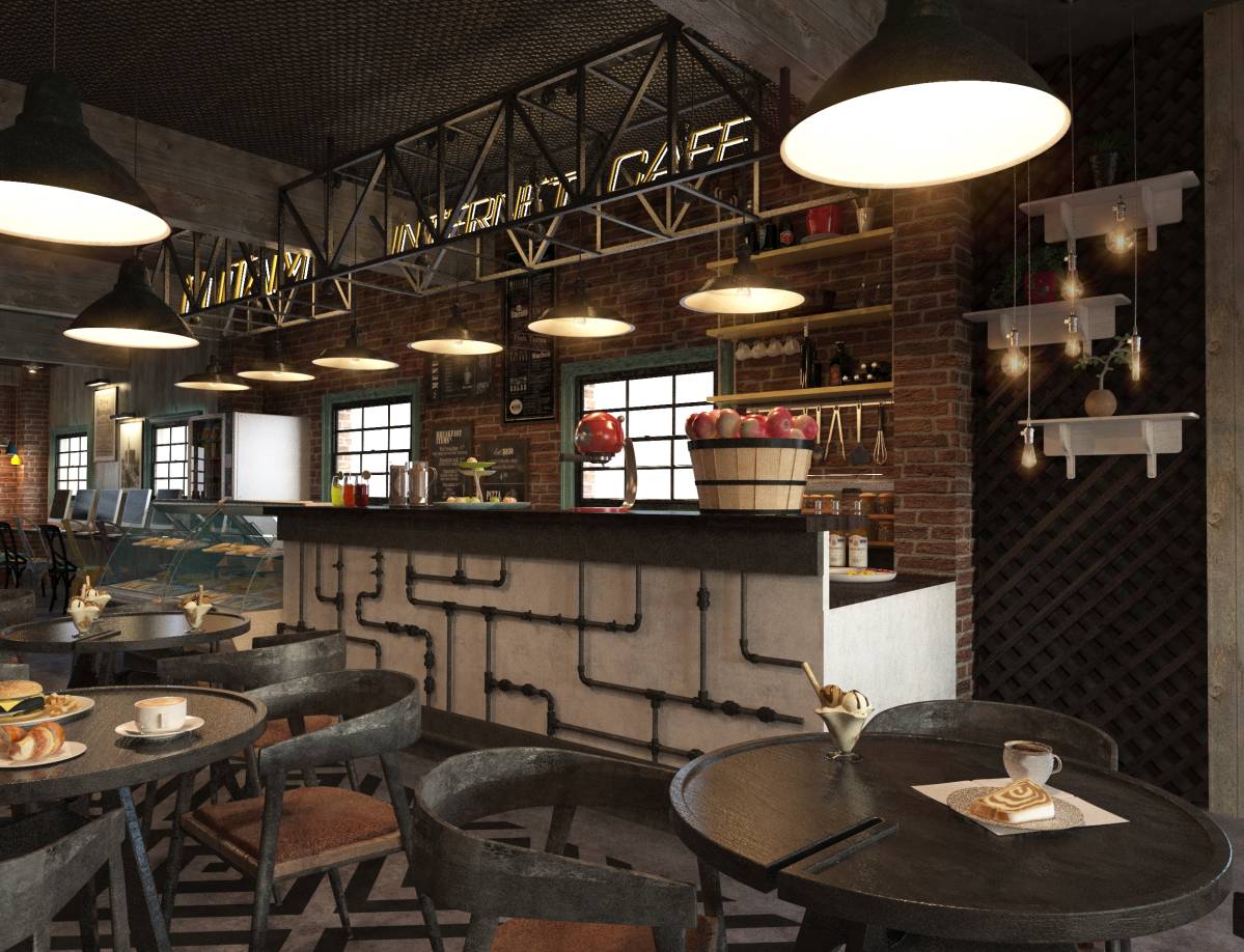 Design project for Internet Cafe Interior Design in Papua New Guinea ...