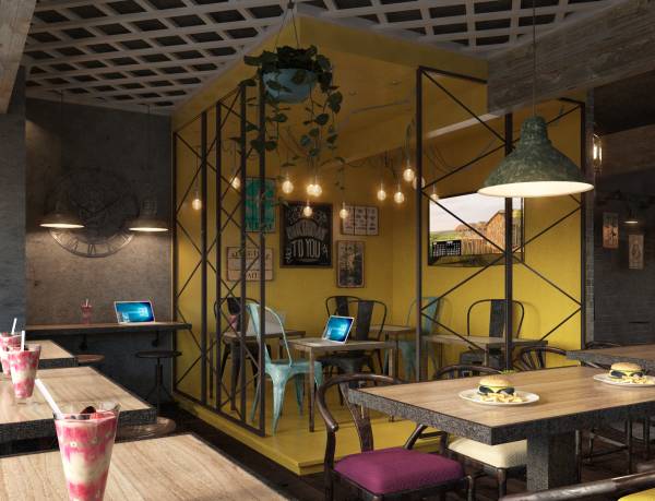 Design project for Internet Cafe Interior Design in Papua New Guinea ...