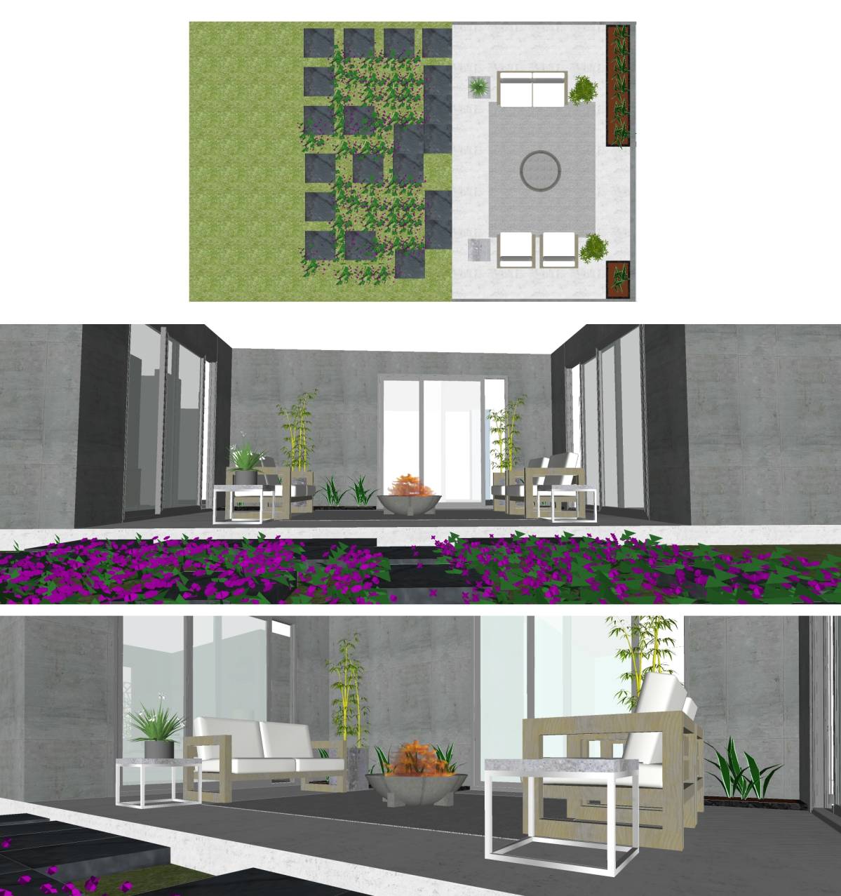 Design project for Entertainer's Paradise - Create flow from kitchen ...