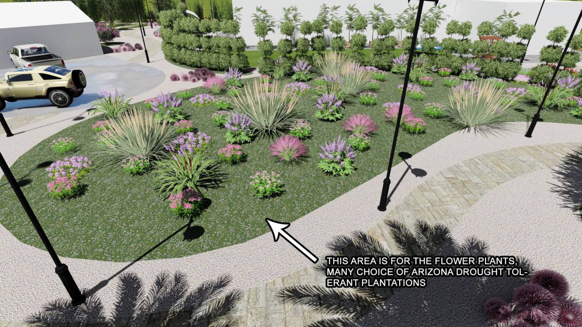 Design project for Landscape Oasis in Arizona in United States | Arcbazar