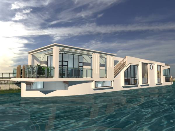 Design project for Design a Dream: My Modern Floating Home in United ...