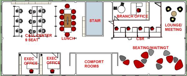 Commercial & Offices - Office Interiors Designed by Concept 17 - Layout ...