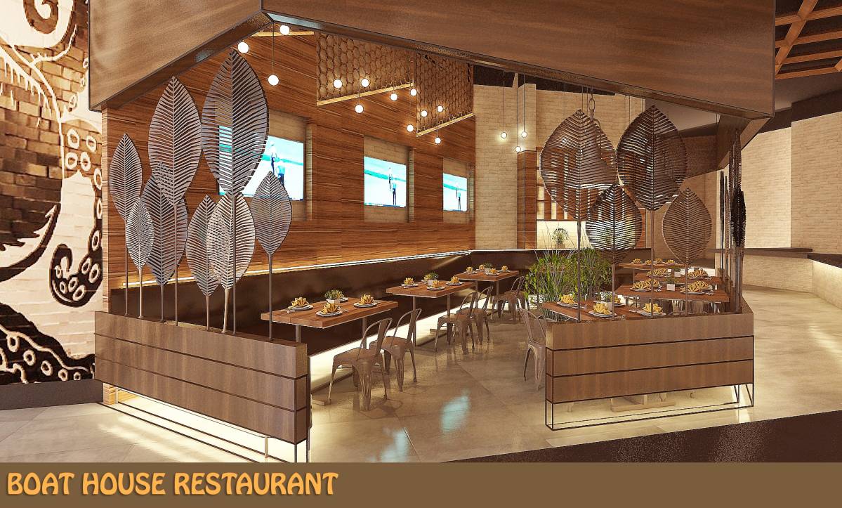 Design project for Interior design of restaurant zone in United States ...