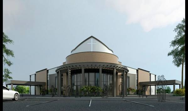 Design project for New Church Building Design in United States | Arcbazar