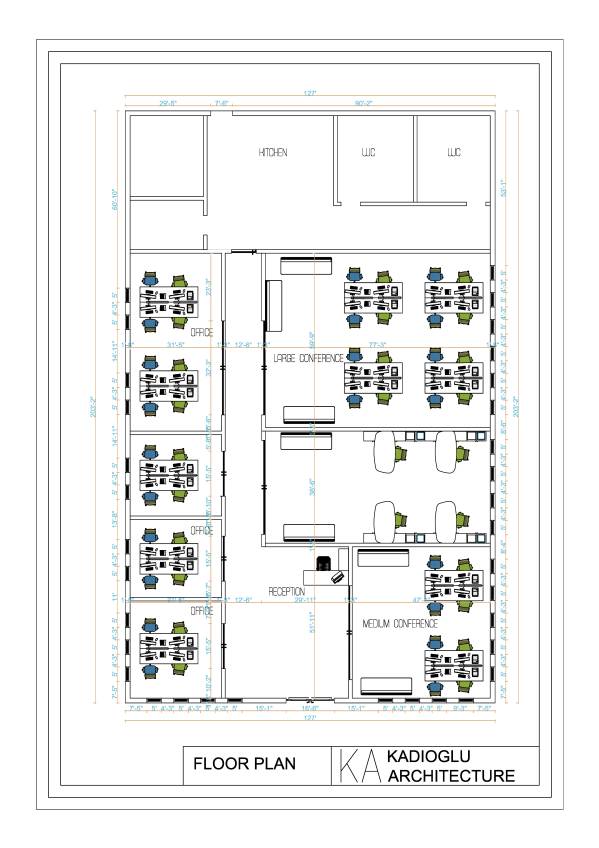 Design project for New Floorplan for Law Office in United States | Arcbazar