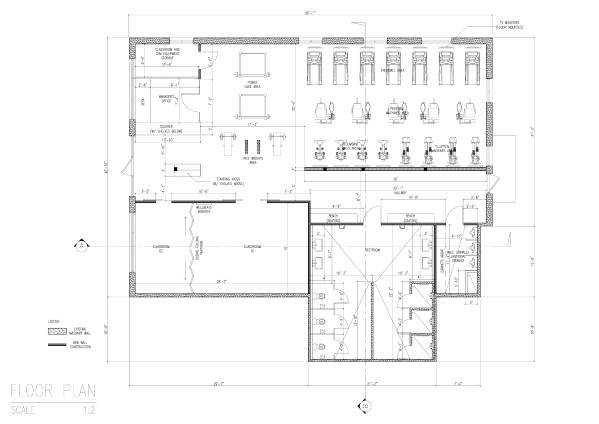 Refurbishment - Adaptive Reuse Designed by DN design - Wellness Center ...