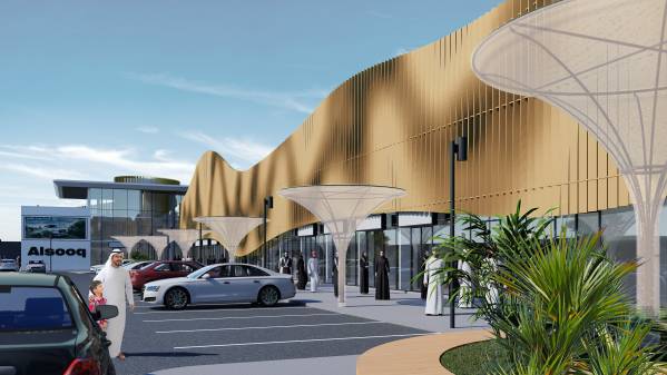 Design project for Shopping Mall Façade in Saudi Arabia | Arcbazar