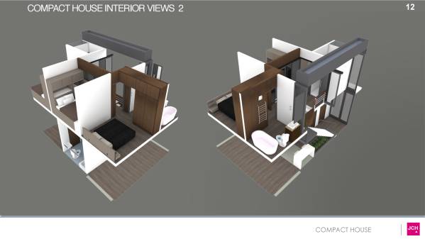 Design project for Compact House in United States | Arcbazar
