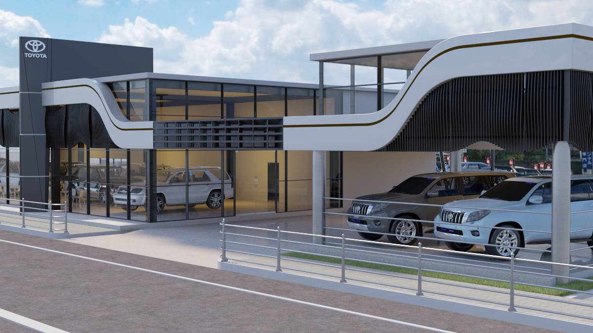 Design project for Ideas for car dealership appearance in Japan | Arcbazar