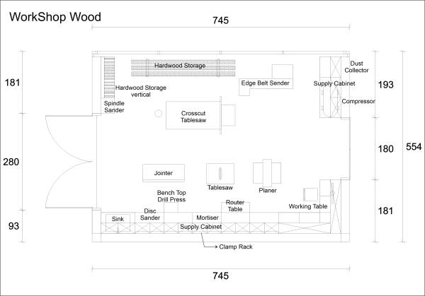 Design project for Workshop in a new modern house in Brazil | Arcbazar