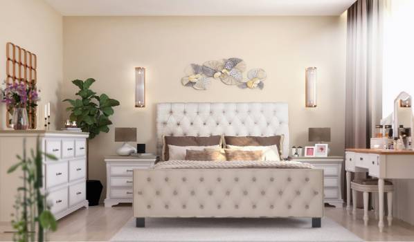 Design project for Furniture and decoration of the bedroom in Romania ...