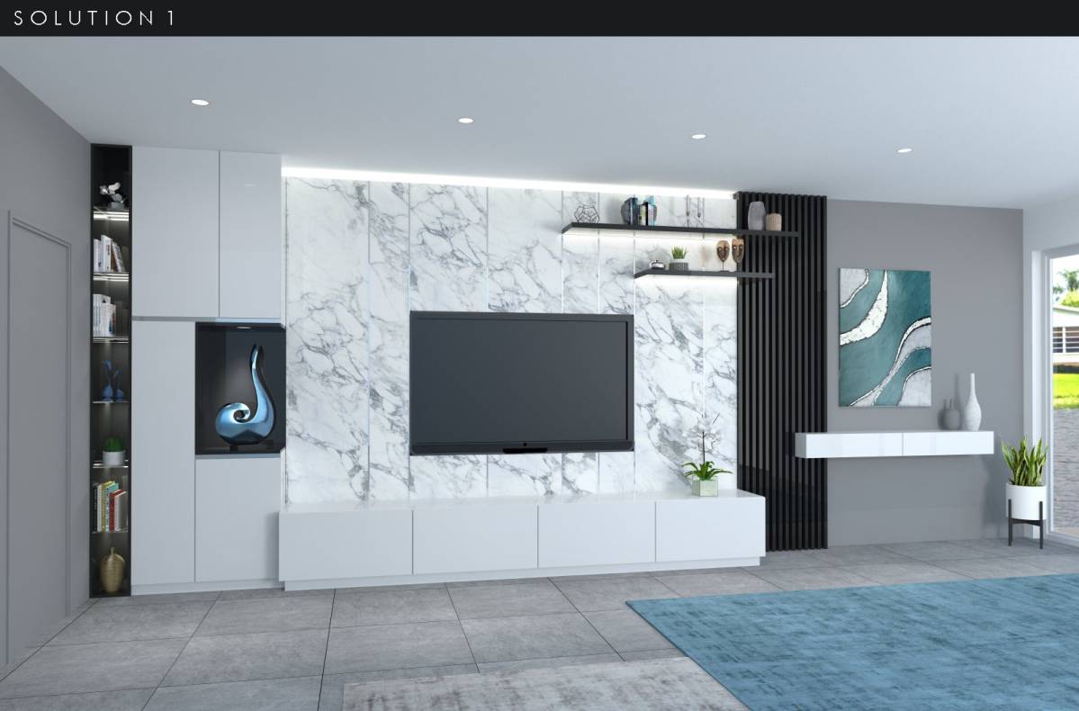 Design project for Lounge feature wall in Australia | Arcbazar