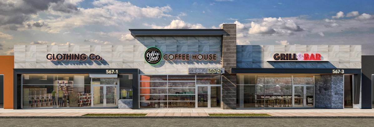 Design project for Retail Storefront Facade in United States | Arcbazar